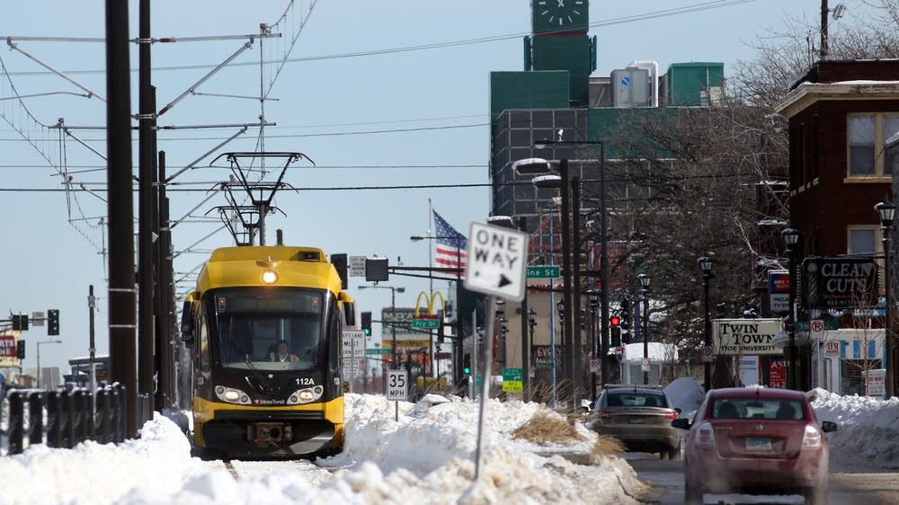 Green Line light rail training runs start today | MPR News