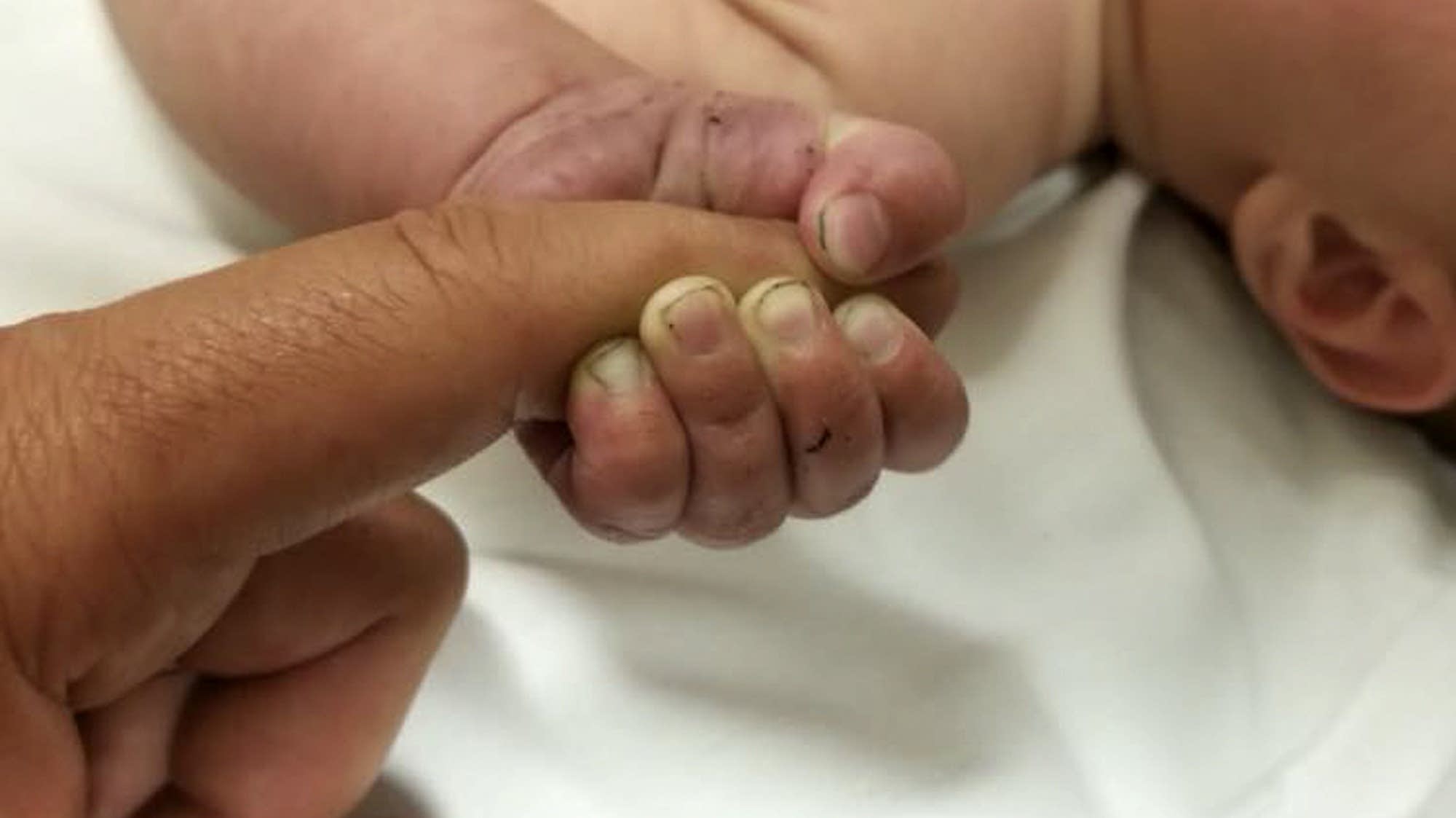 Man says he left baby after car crash because he was heavy | MPR News