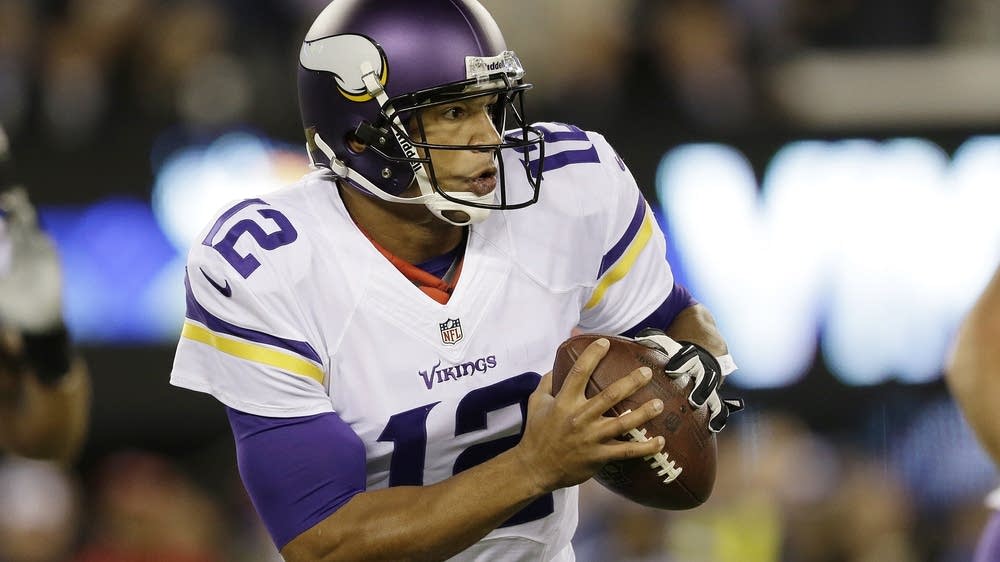 Photos: Giants trample visiting Vikings as Freeman makes QB debut | MPR ...