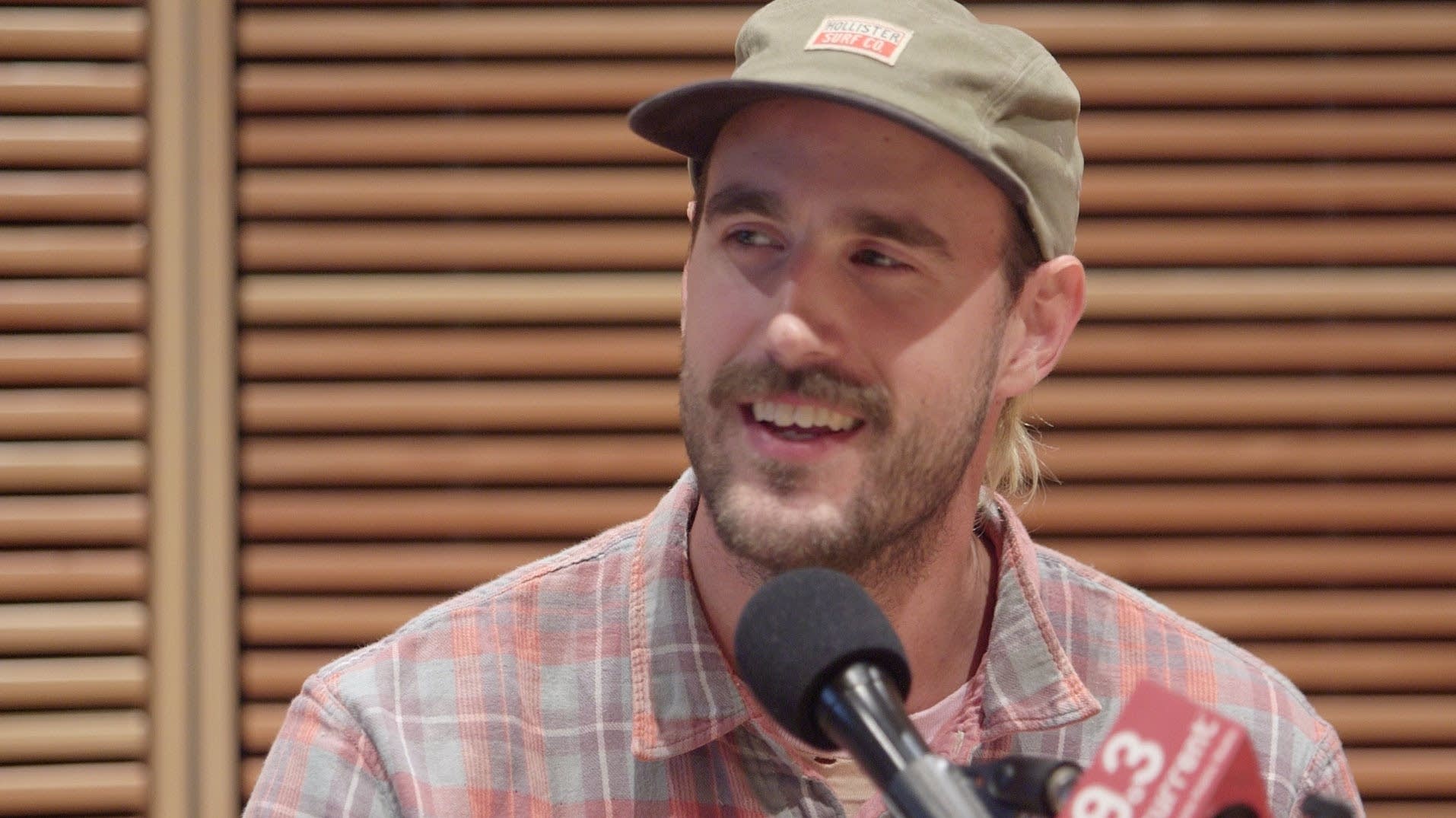 Rayland Baxter performs in The Current studio