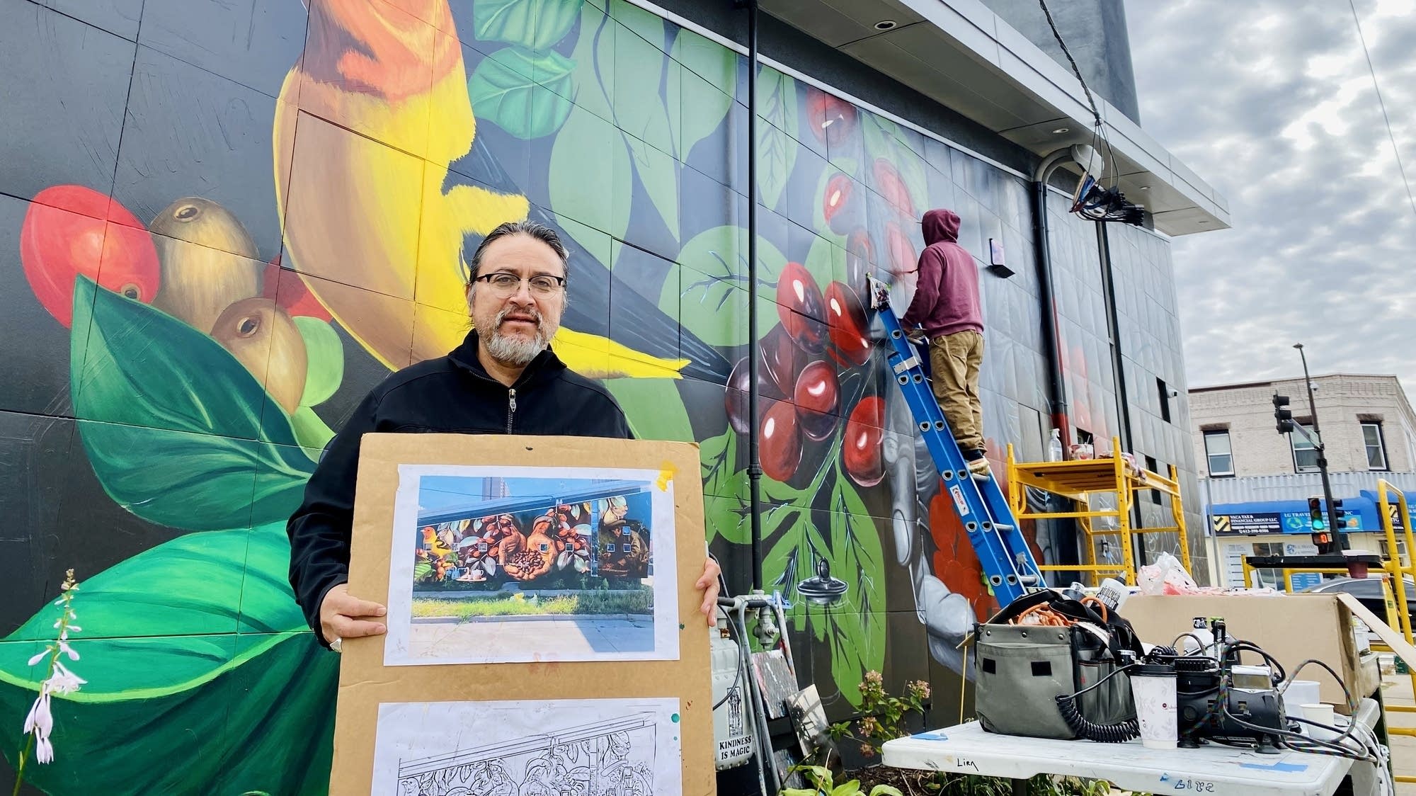 Paint it back: Mural reborn in Minneapolis after erasure | MPR News