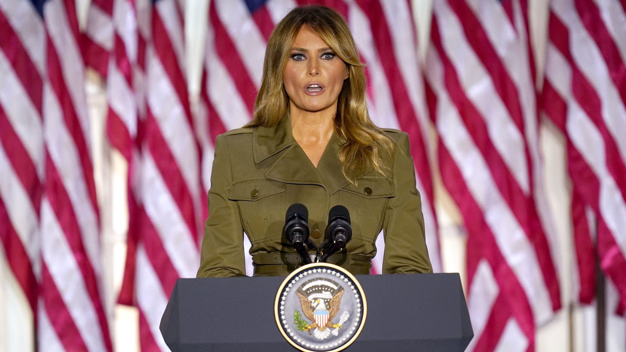 Listen: First lady Melania Trump, Mike Pompeo and others at Day 2 of ...