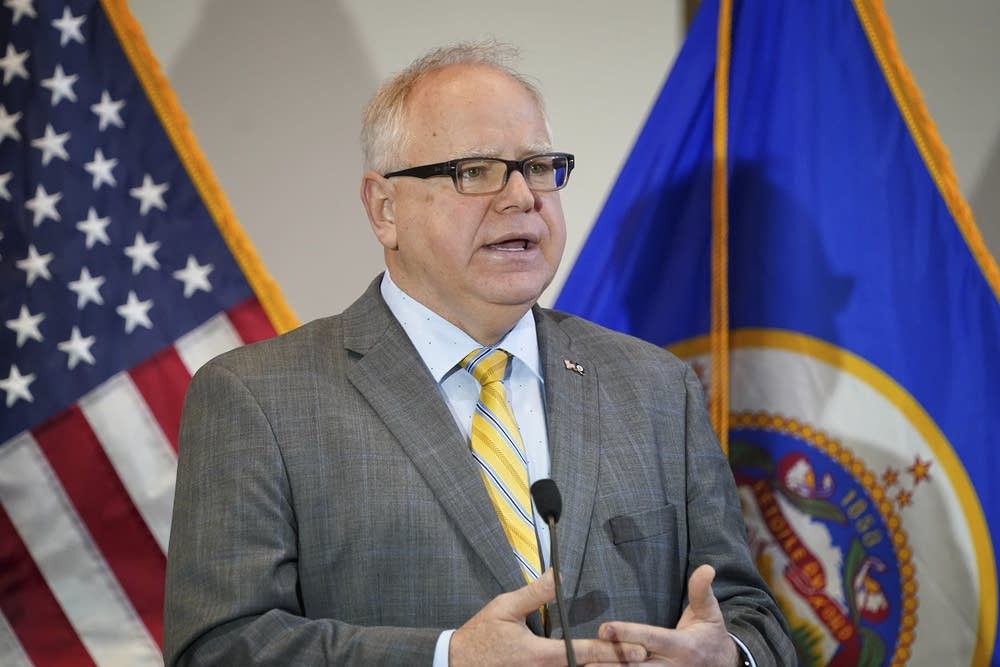 Walz highlights need for business closures, more testing capacity to ...