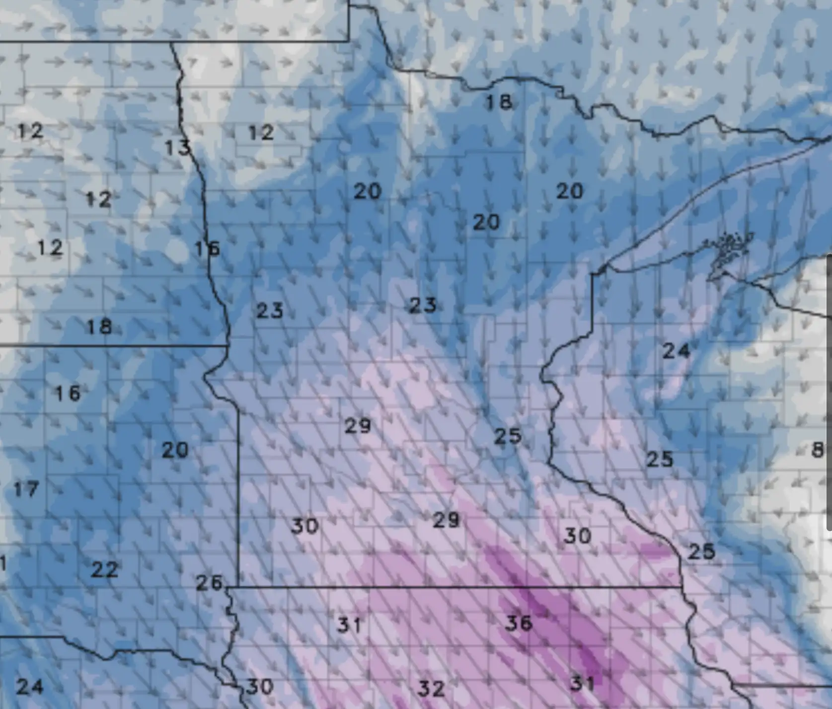 Windy, snow showers depart; clouds decrease Tuesday | MPR News