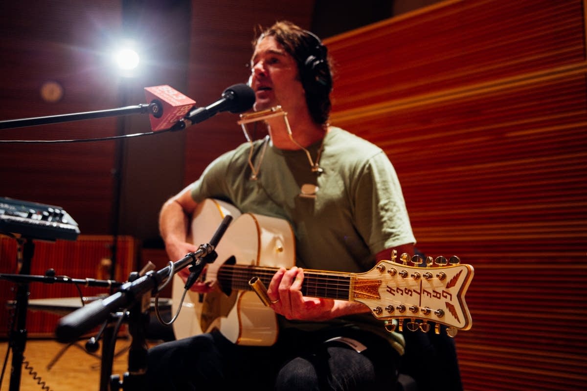 G. Love performs a lively set in The Current studio