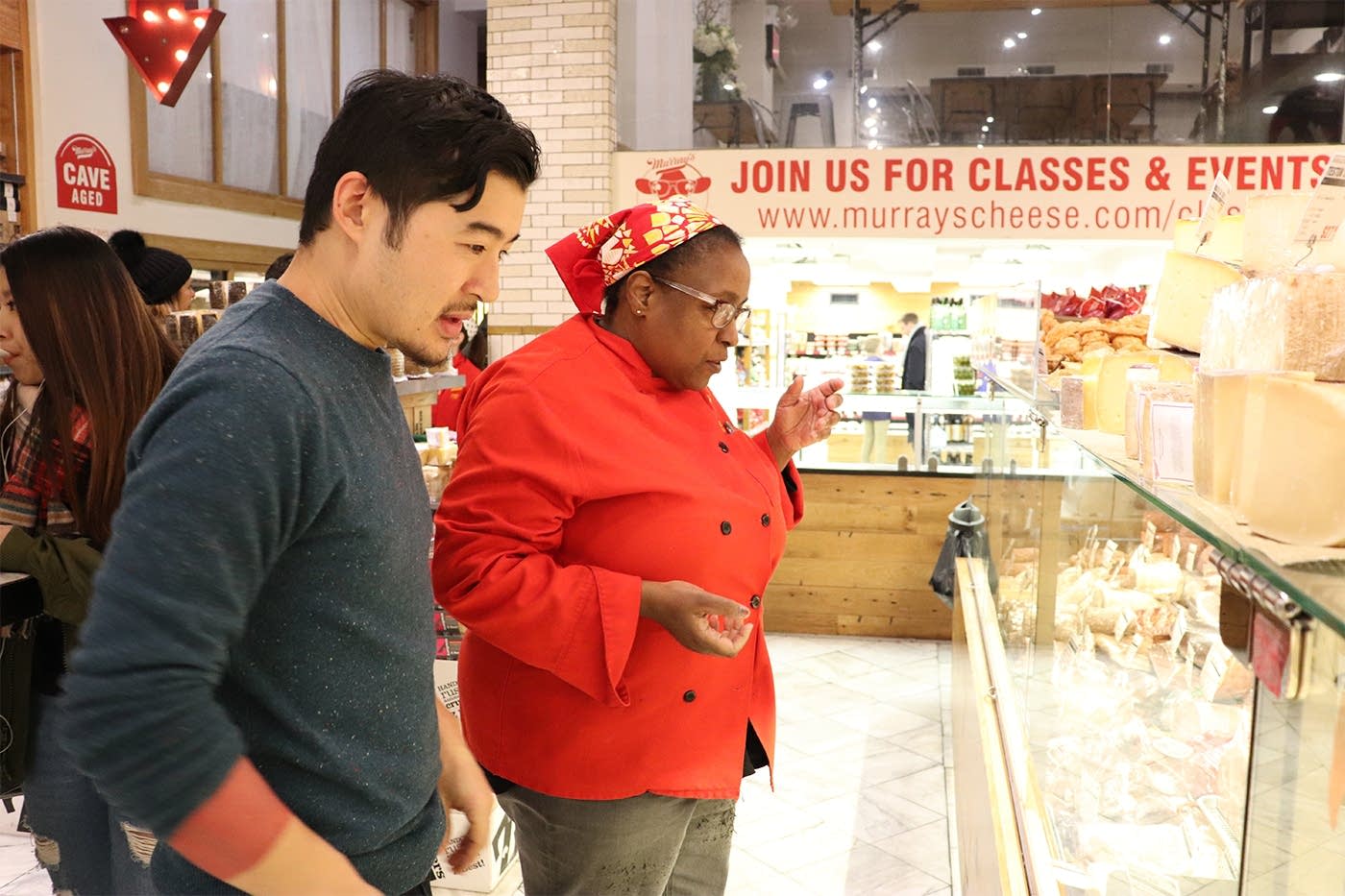 Analyzing and appreciating cheese with cheesemonger Greselda Powell ...