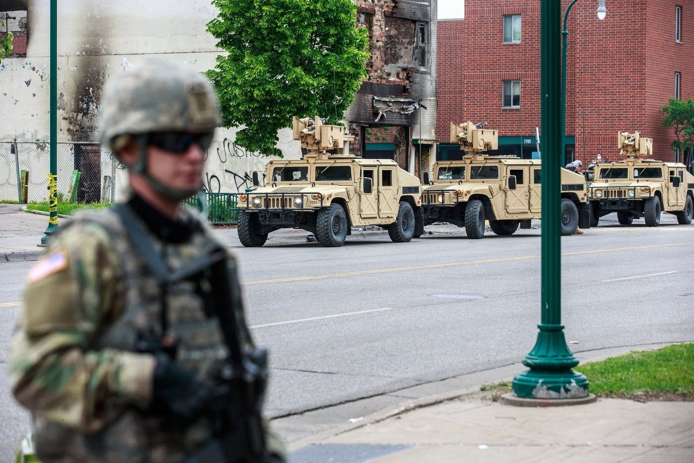 Guard mobilized quickly, adjusted on fly for Floyd unrest | MPR News
