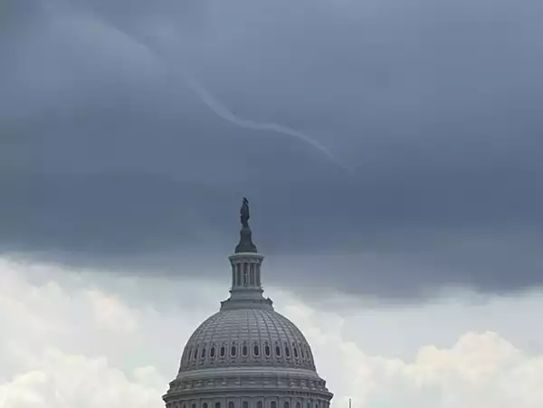 Funnel Cloud Funnel Cloud Spotted In Clark County
