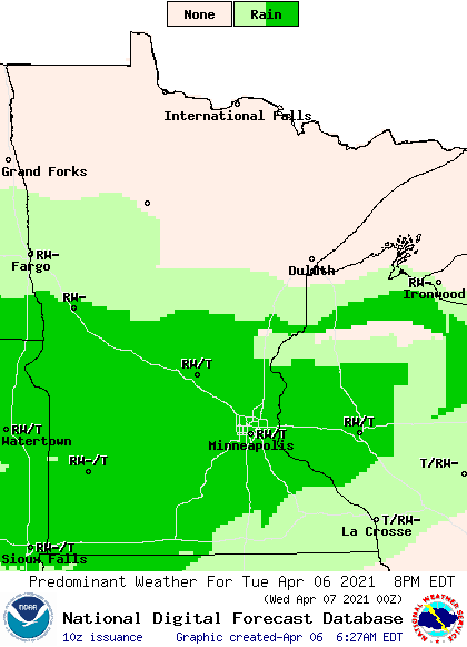 Rain spreads across Minnesota Tuesday | MPR News