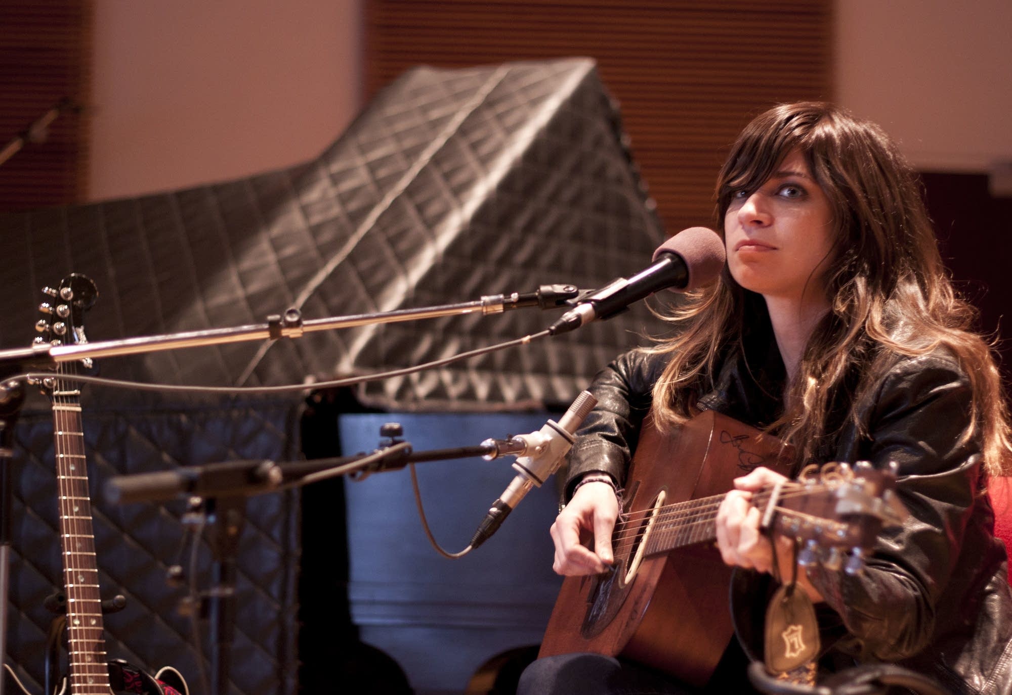Nicole Atkins performs in The Current studios | The Current