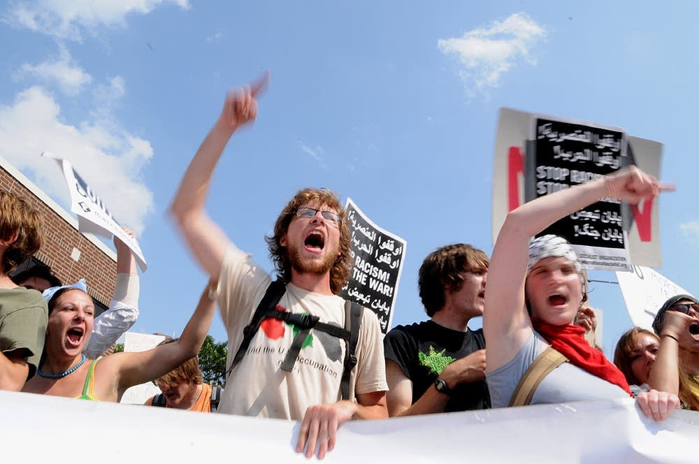 Slideshow: Anti-war protesters | Minnesota Public Radio News
