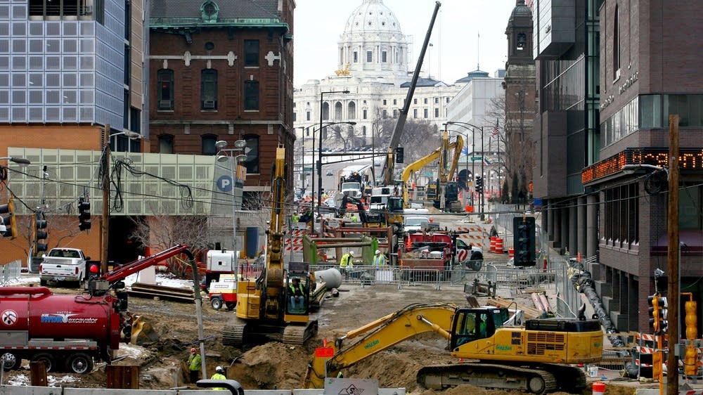 Central Corridor summer construction plan detailed | MPR News