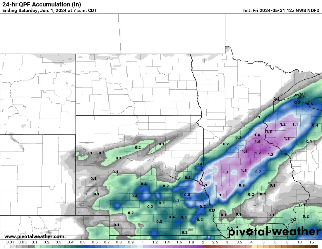 More showers and thunder Friday. Storms likely again late Sunday | MPR News
