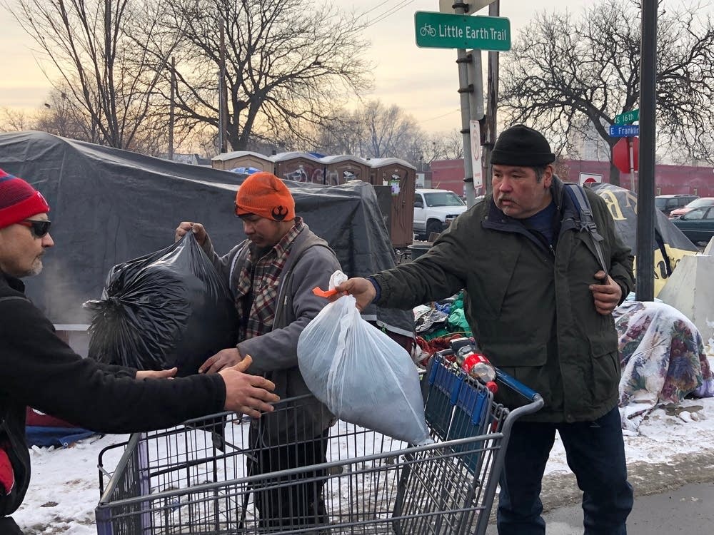 Move from Minneapolis homeless camp to temporary shelter is in final ...
