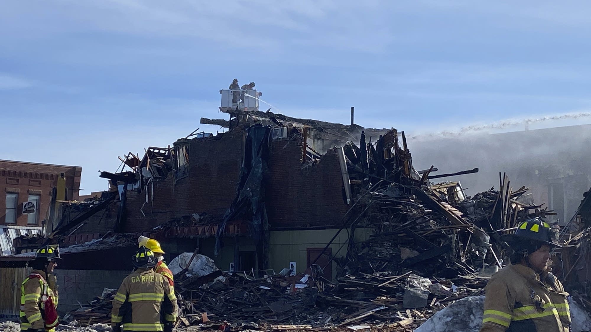 Fire destroys 4 buildings in downtown Alexandria | MPR News