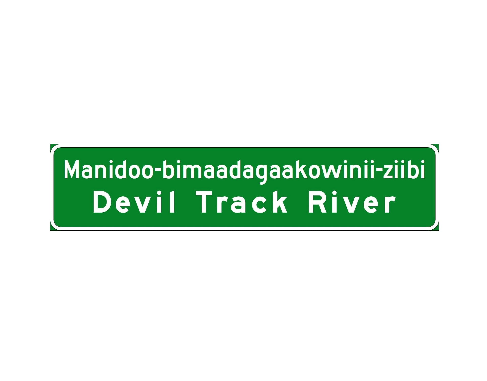 Grand Portage Band and MnDOT to unveil Ojibwe-English road signs | MPR News