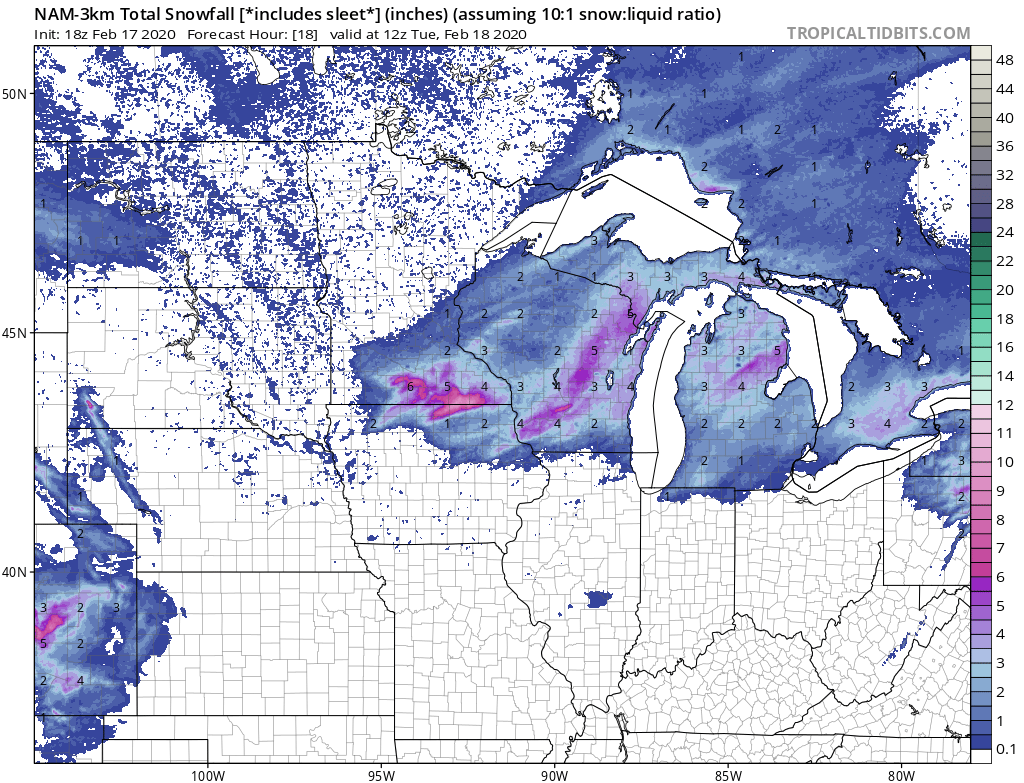 Snowy burst during PM rush hours; 40 degree temps possible by this ...