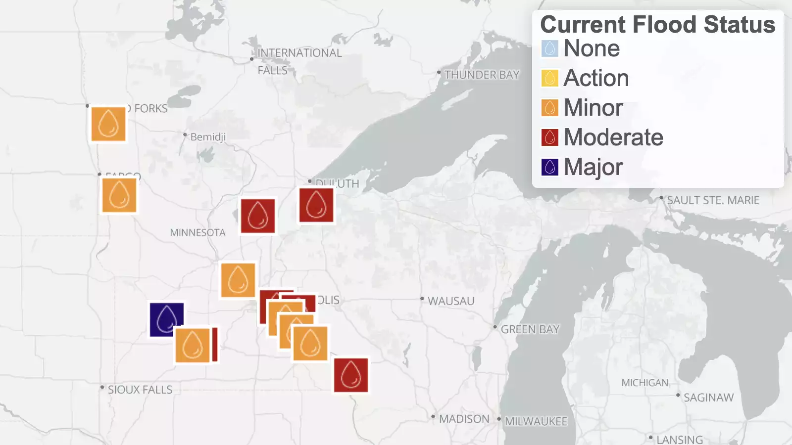 Pivotal week as flood levels rise on major Minnesota rivers | MPR News