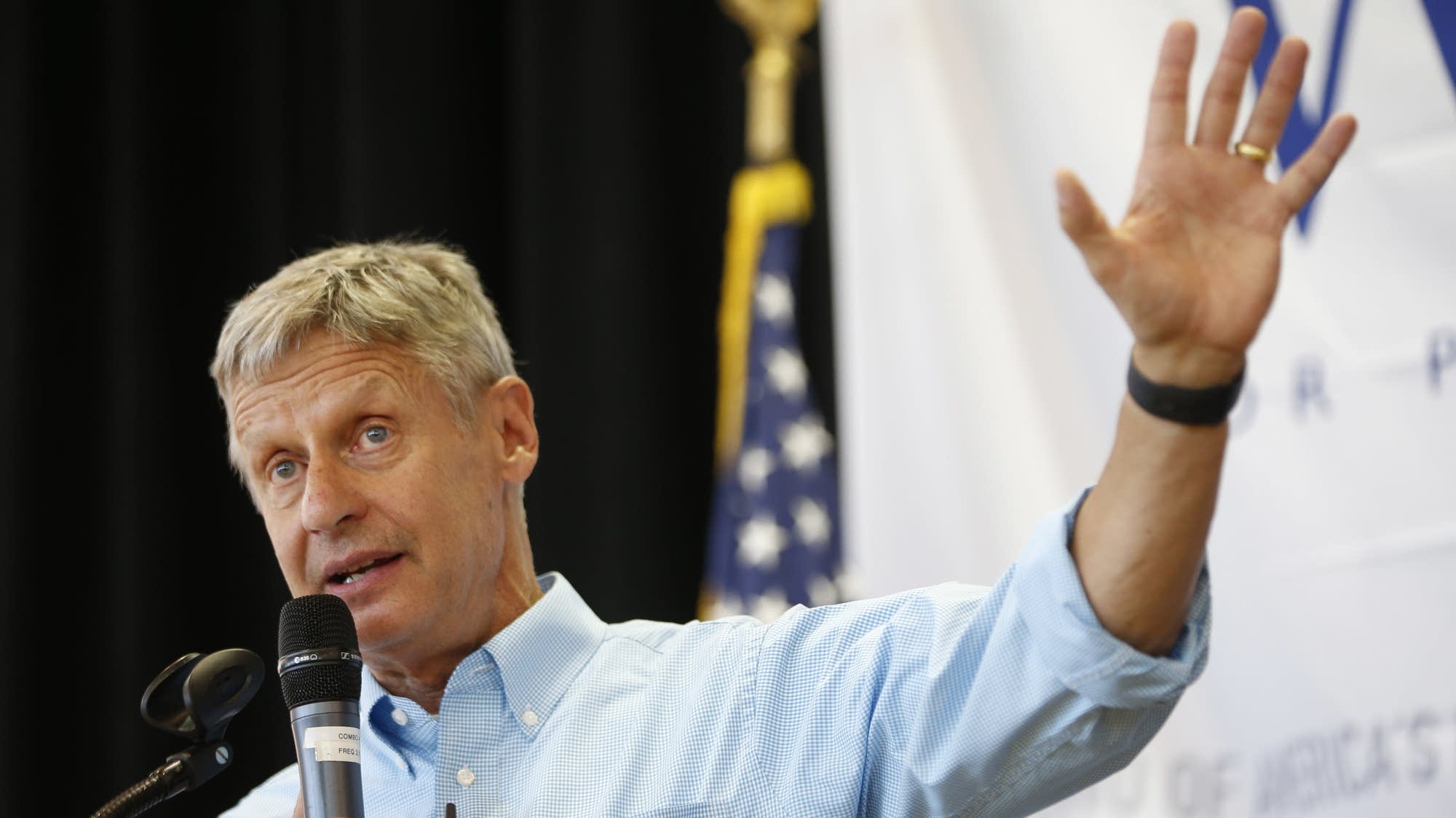 Libertarian presidential candidate Gary Johnson makes Minn. campaign ...