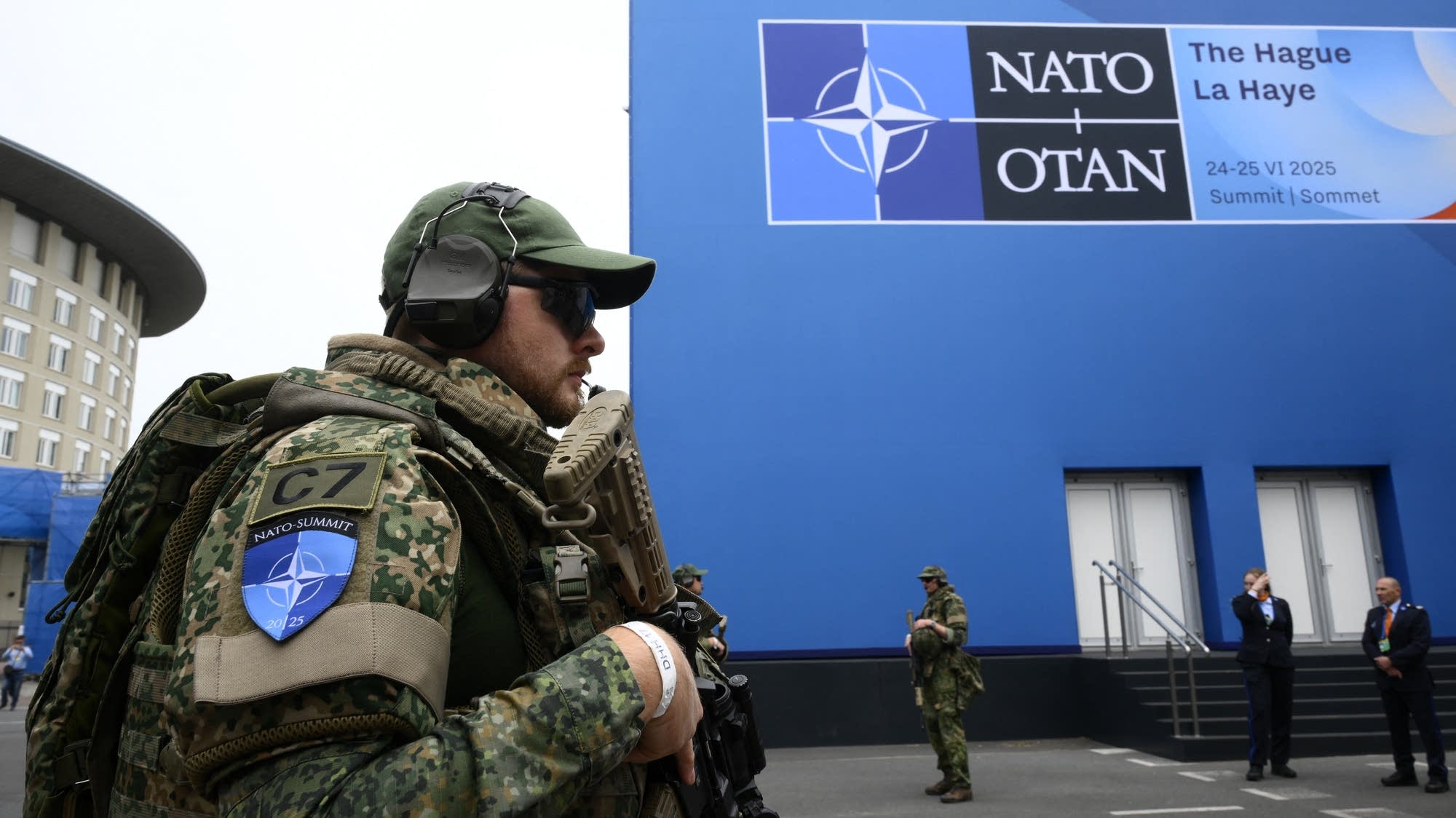 A key theme at this NATO summit? Defense spending