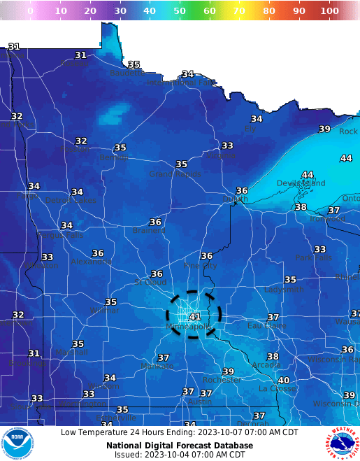 Much cooler remainder of the week; 80s may be over | MPR News