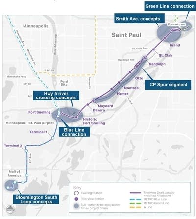 Met Council weighs St. Paul to MOA streetcar project | MPR News
