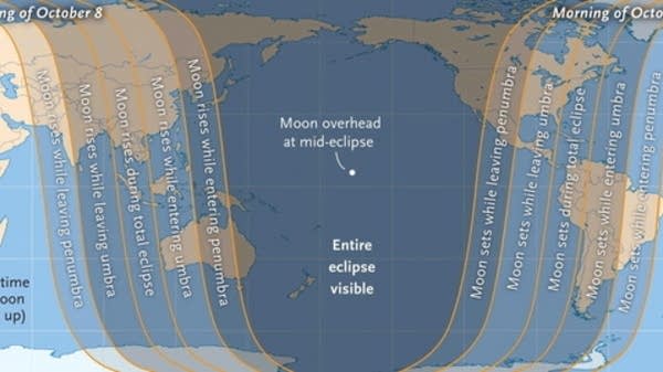 Sky Show: Total lunar eclipse dazzles Wednesday | MPR News
