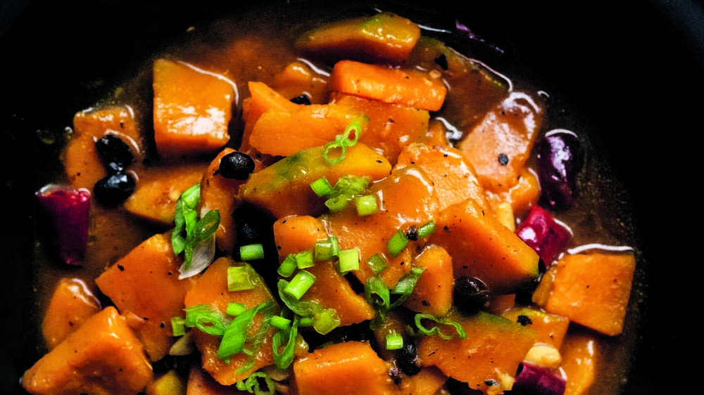 Braised Winter Squash With Fermented Black Beans | The Splendid Table