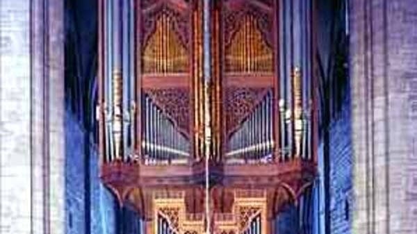 1986 Mander organ at the Chichester Cathedral in West Sussex, England ...