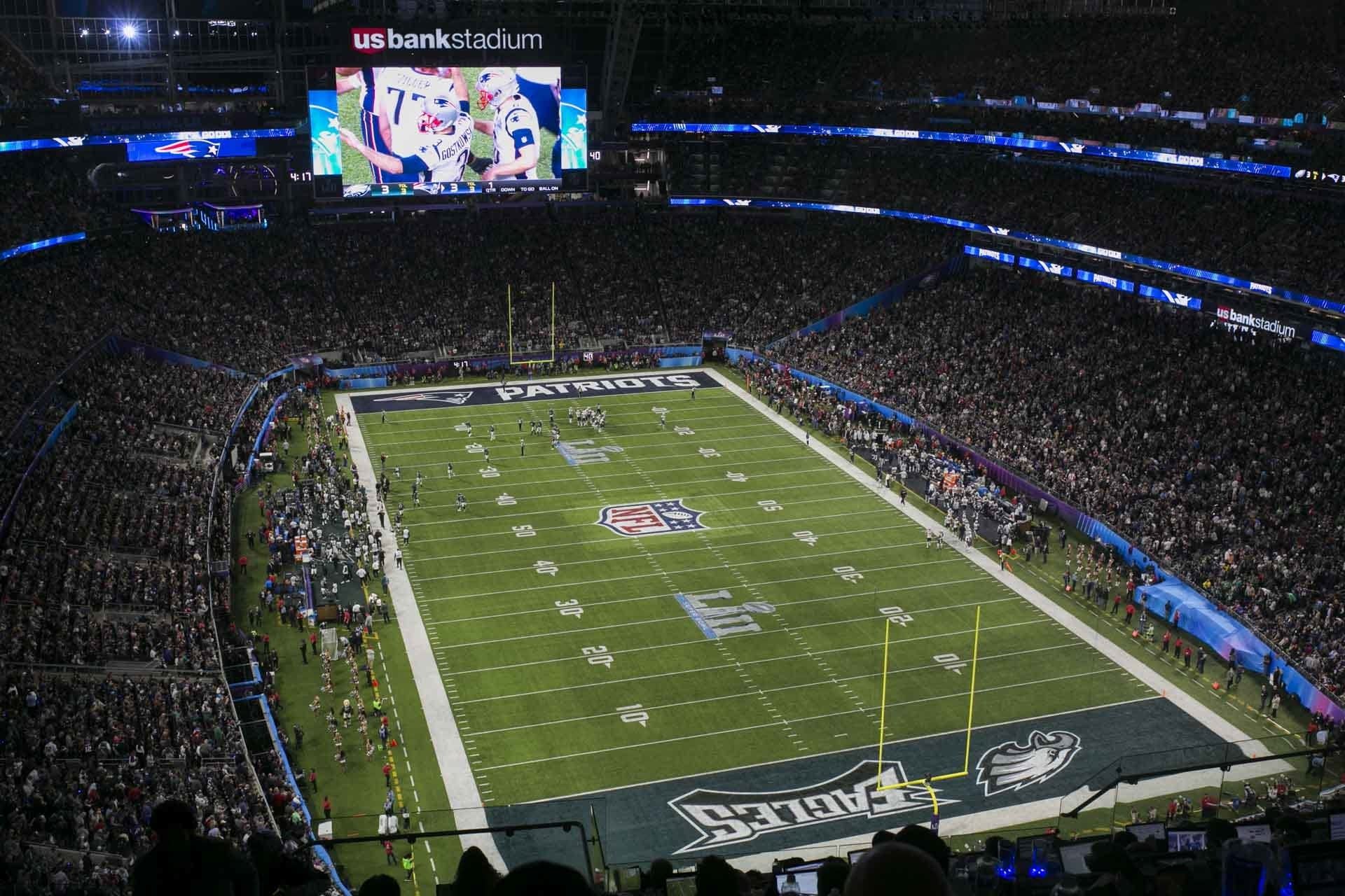 Photos: The view from inside the stadium during the big game | MPR News