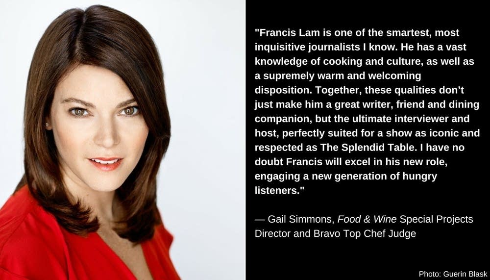 Welcome Francis Lam, new host of The Splendid Table | The Splendid Table