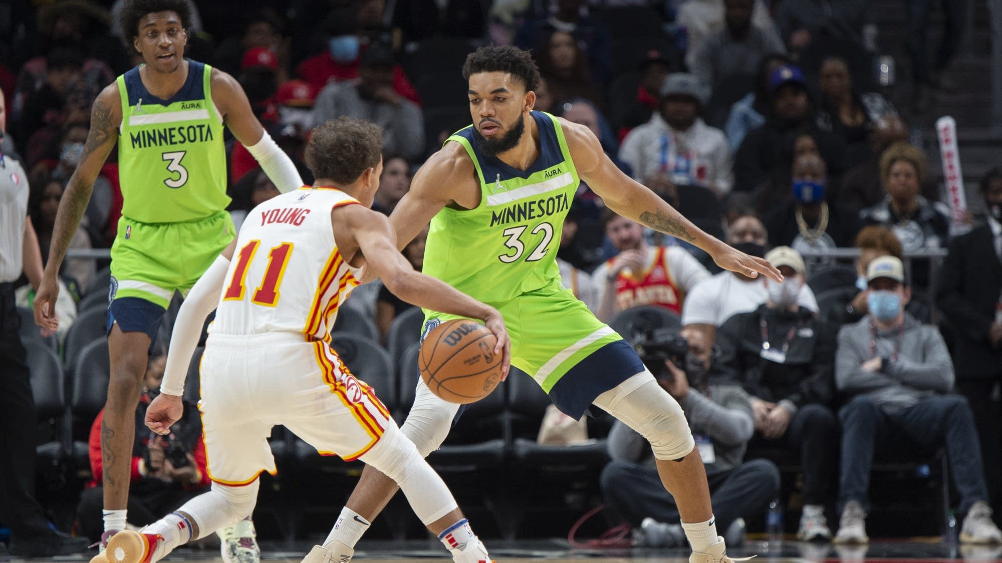 Young's scoring surge sends Hawks past Timberwolves, 134-122 | MPR News