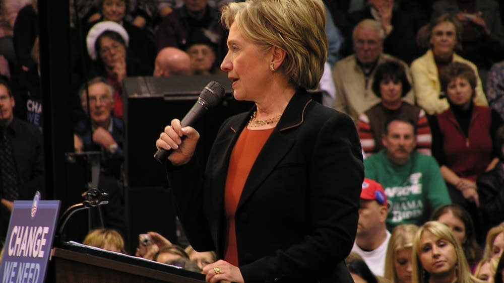 Iron Range gives Clinton warm welcome | MPR News
