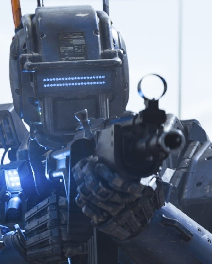 Chappie Robot Chappie: A Modern Joburg Morality Tale, With Robots
