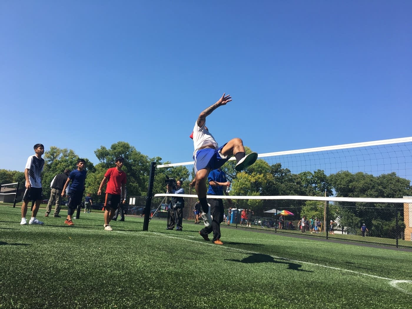 Sepak takraw courts bring popular SE Asian sport to St. Paul parks ...