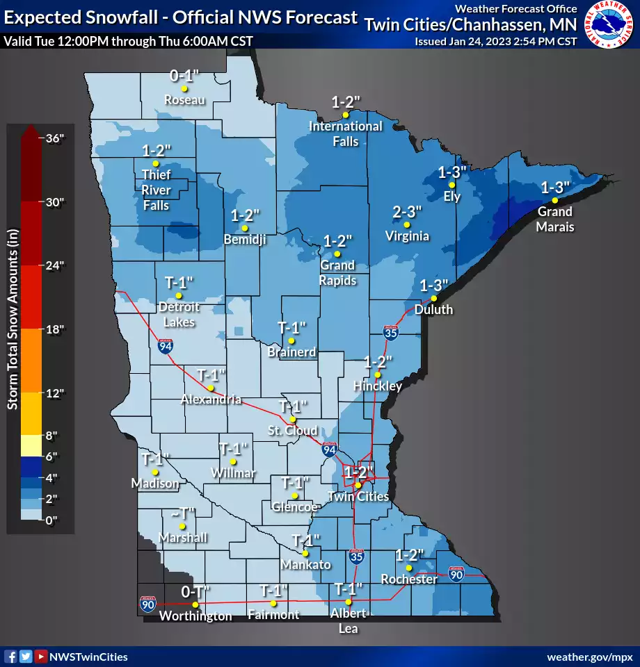 Twin Cities set for snowy Wednesday morning rush | MPR News