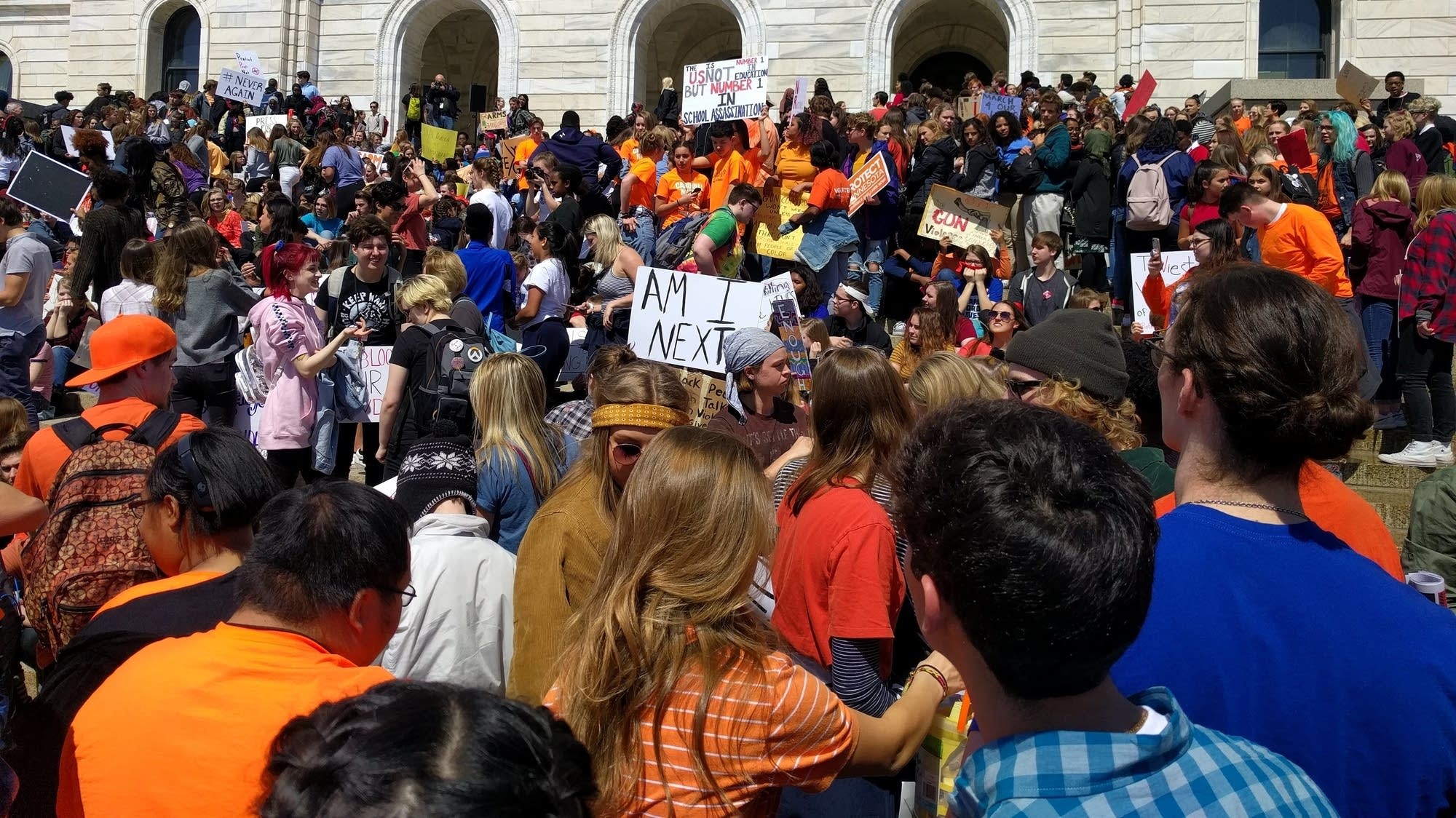 Students rally at Capitol against gun violence | MPR News