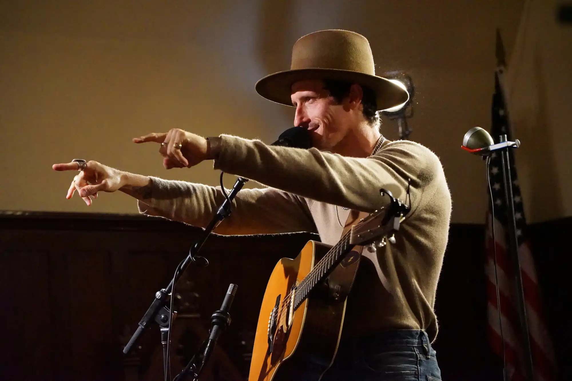 Watch David Shaw of the Revivalists play a MicroShow set