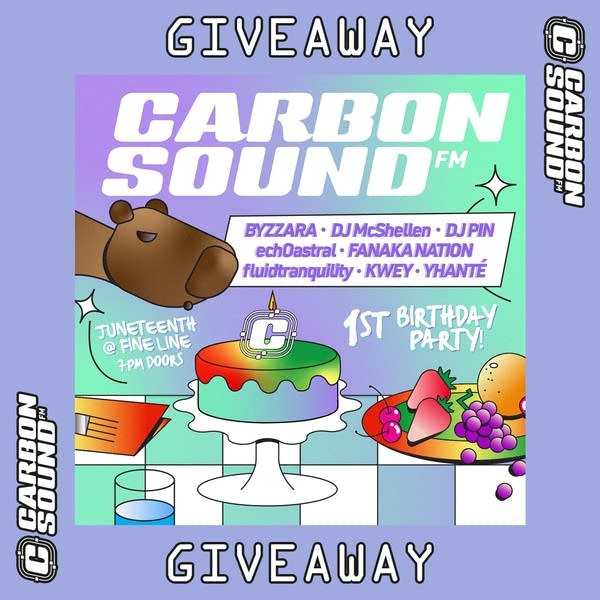 Enter for a chance to win tickets to Carbon Sound's 1st Birthday Party ...