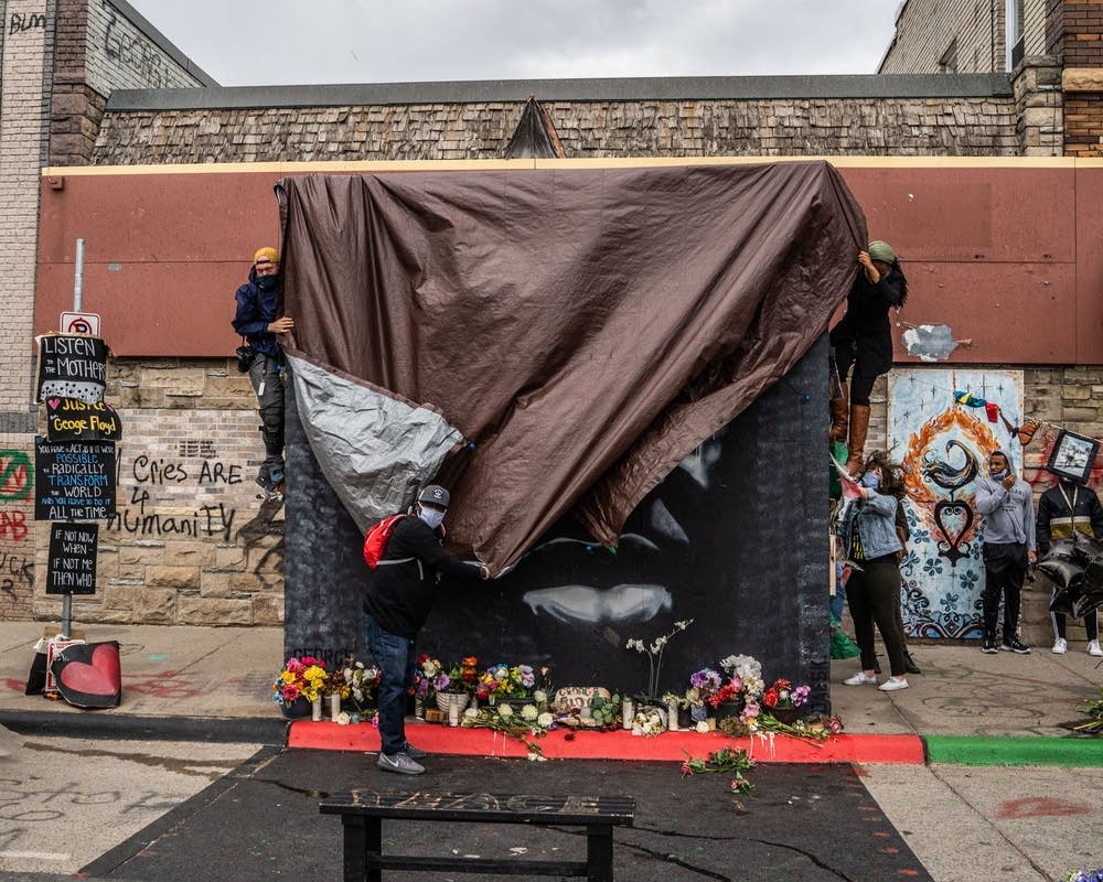 Protests calling for justice for Daunte Wright continue for 8th day in ...