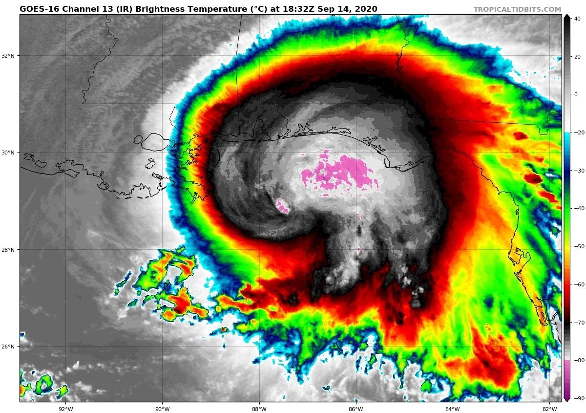 Hurricane Sally intensifies; Gulf Coast landfall Tuesday | MPR News