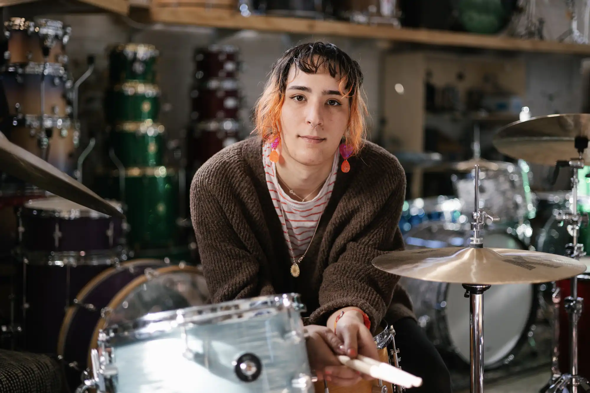 For Emma Garau, playing drums brings out personal truth