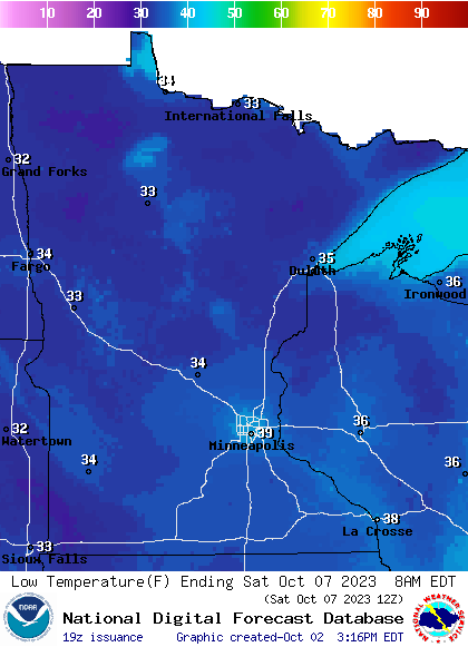 Cold front: 50 degrees colder by this weekend | MPR News
