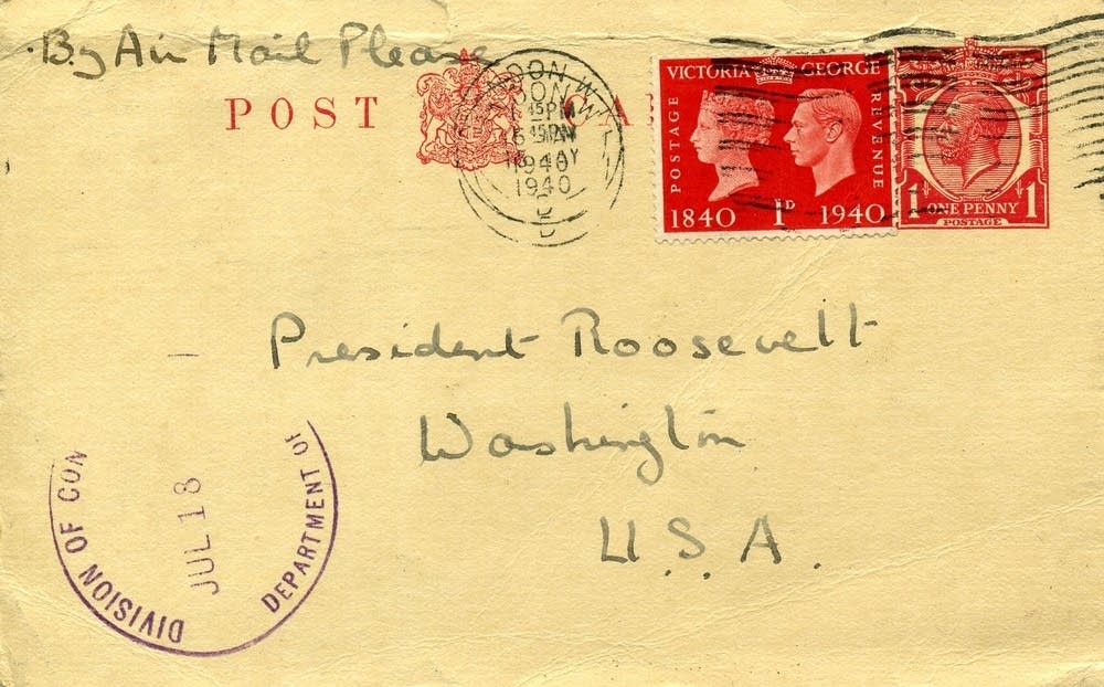 Envelopes and cards sent to the Roosevelt White House | APM Reports