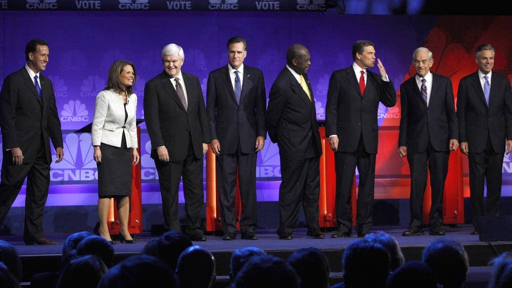 Hear it: CNBC Republican presidential debate in Michigan | MPR News