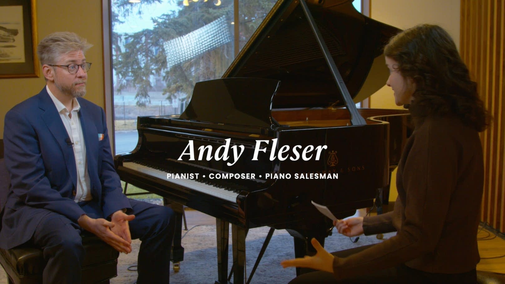 Classically Training: How did the notes on the piano get there?