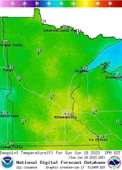 Update on Saturday night/Sunday thunderstorm chances | MPR News