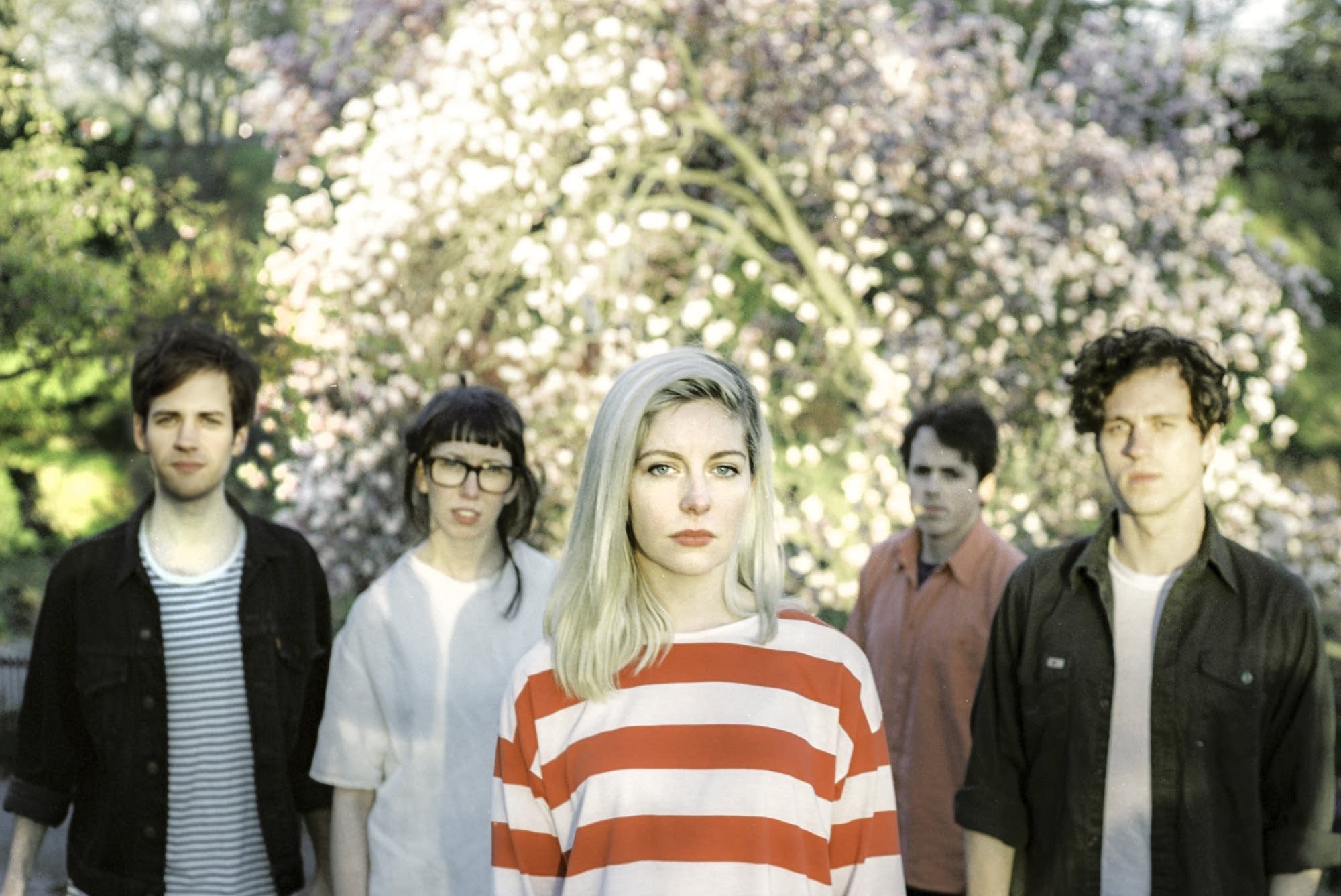 Alvvays perform in The Current studio