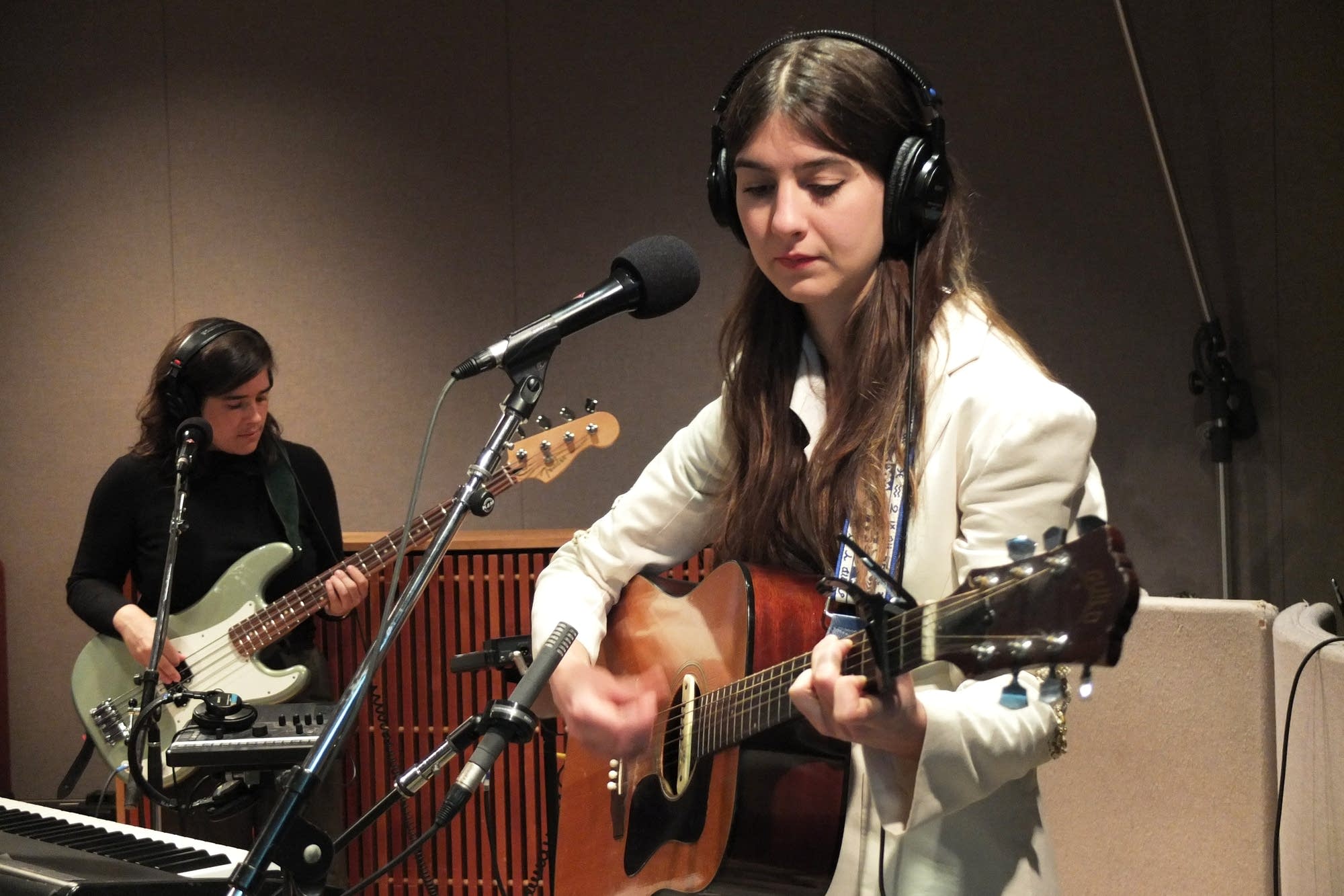 Weyes Blood performs in The Current studio