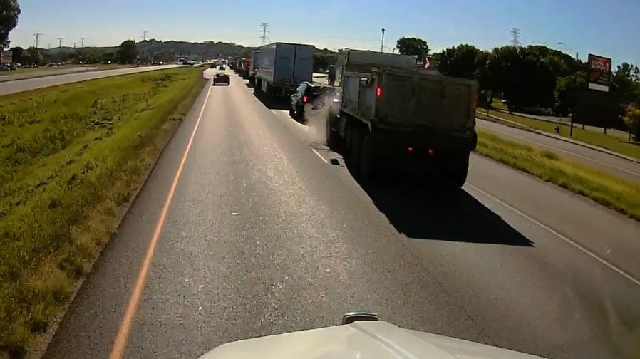 This is what happens when you’re not paying attention while driving ...